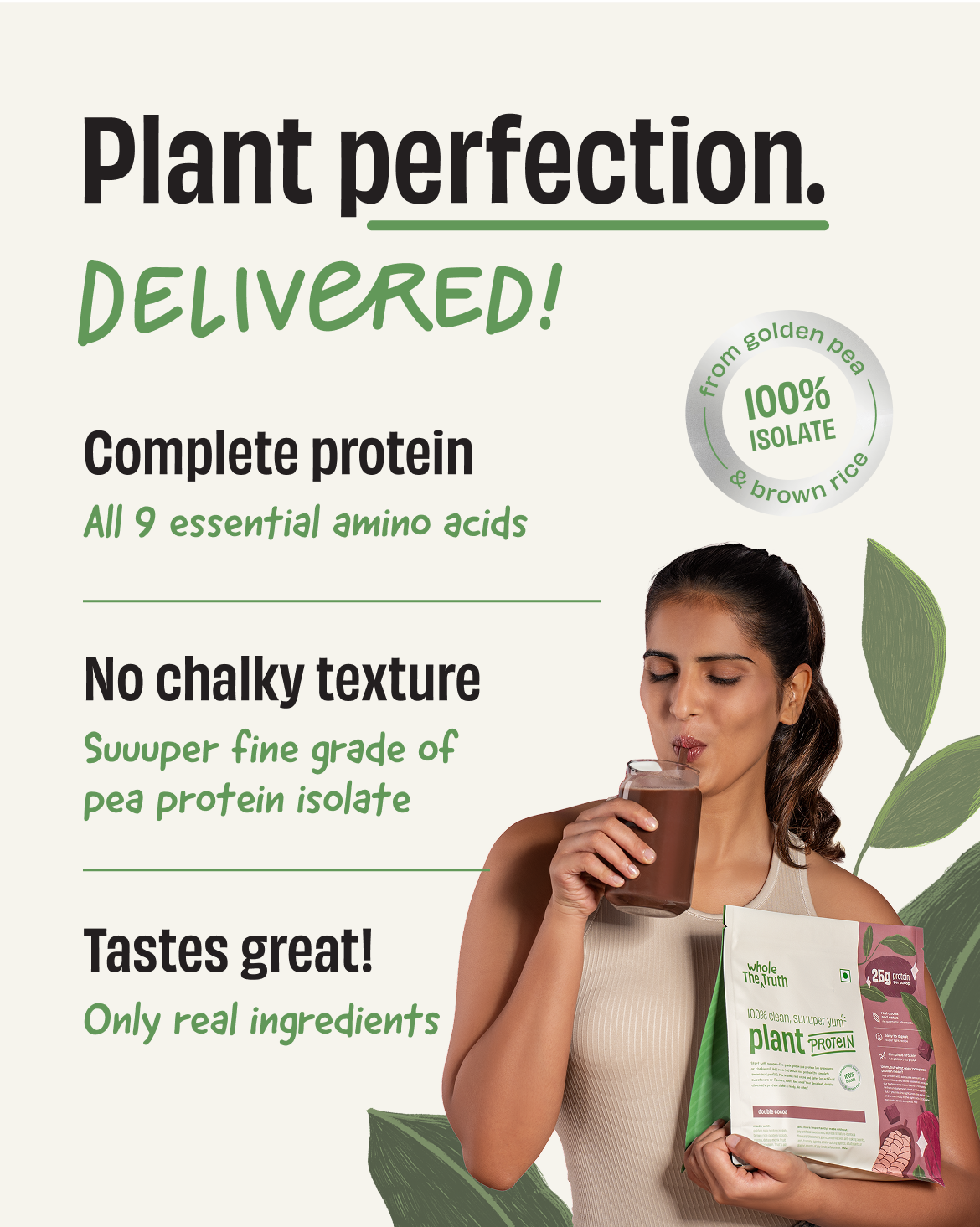 Plant Protein Powders - The Whole Truth Foods
