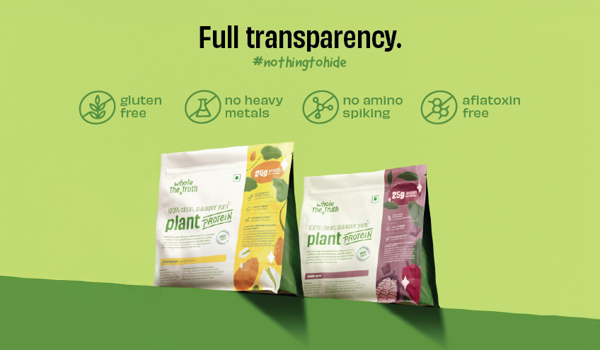 Double Cocoa 25g Plant Protein - The Whole Truth Foods